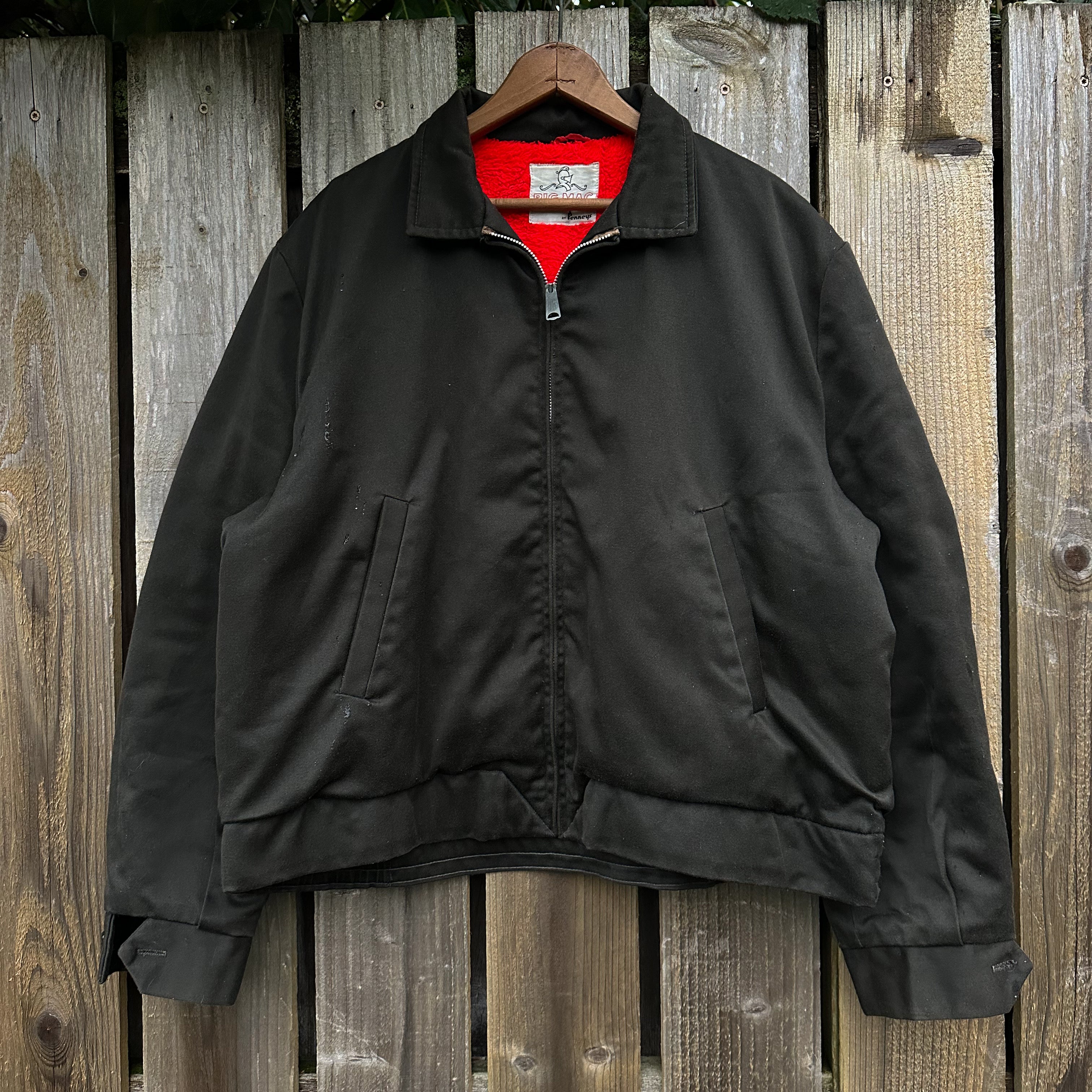 1960’s black work jacket – Arachnid Vintage